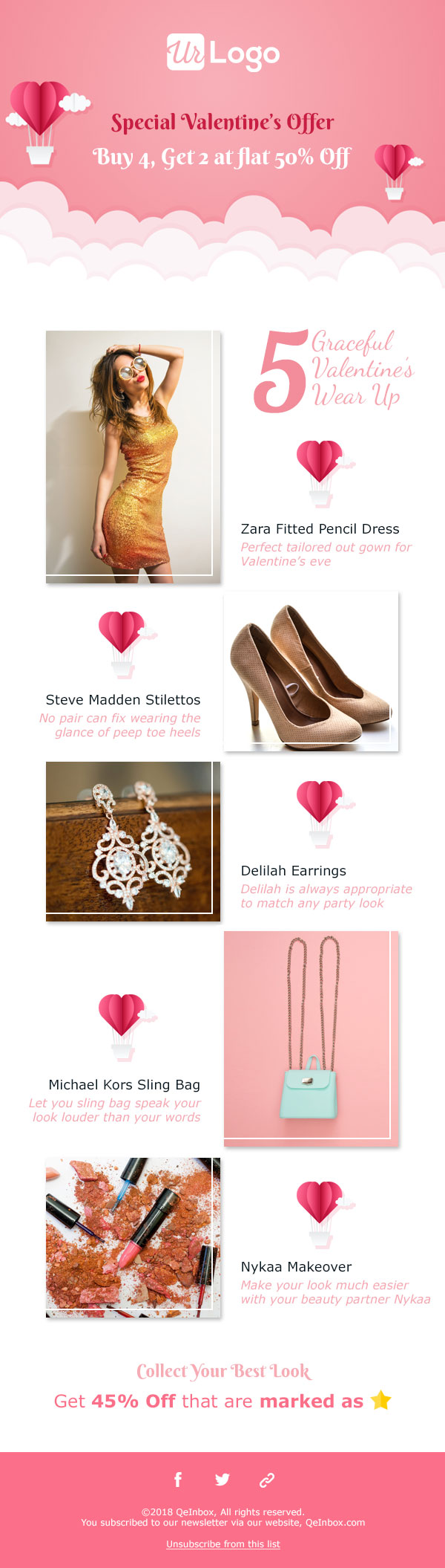 Valentine’s Day Email Marketing Guide - Email Templates For Different ...